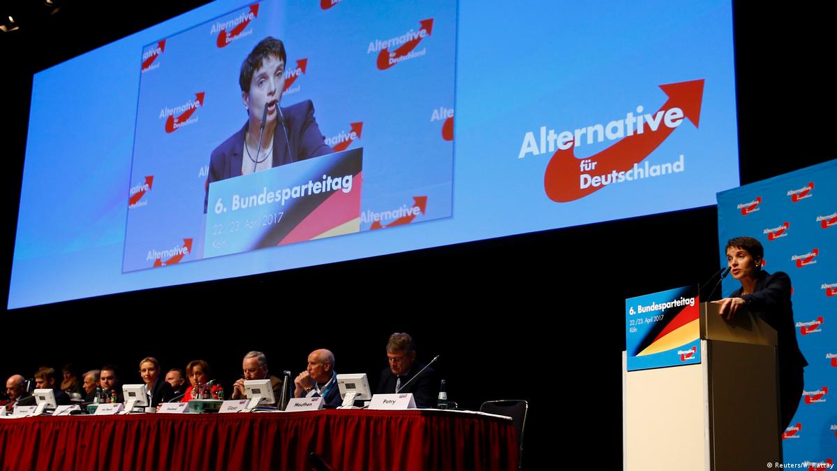 Leadership wrangle at AfD Cologne conference – DW – 04/22/2017