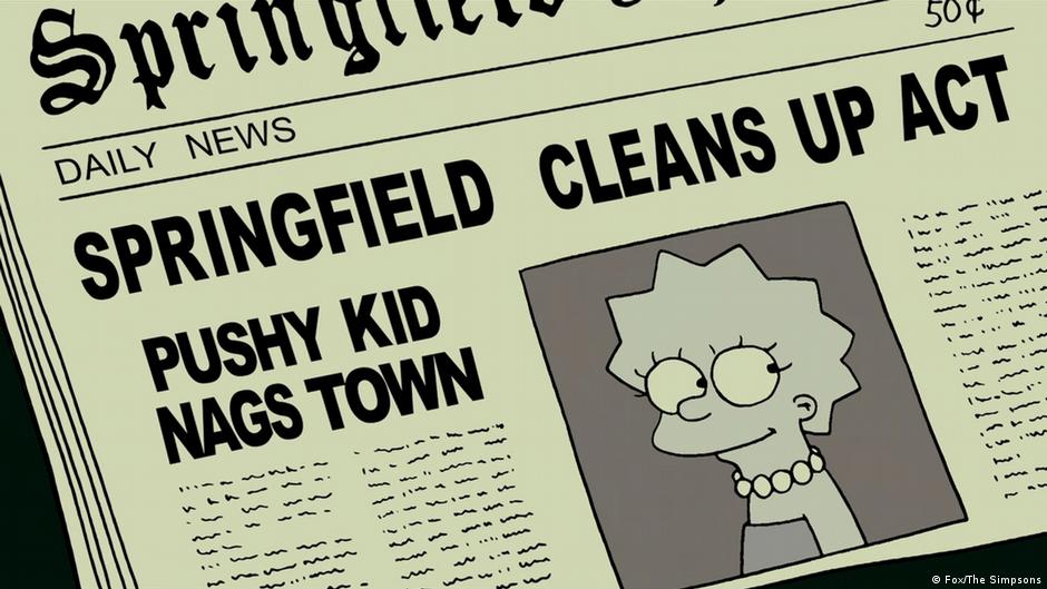 30 years of Lisa Simpson's environmental activism – DW – 04/28/2017
