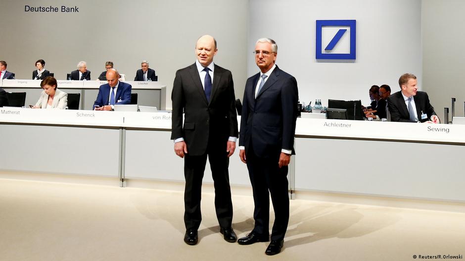 Is Deutsche Bank looking to oust its CEO? – DW – 03/27/2018