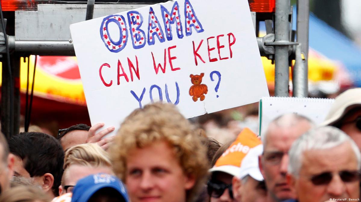 Obama speaks at landmark Berlin Christian convention – DW – 05/25/2017