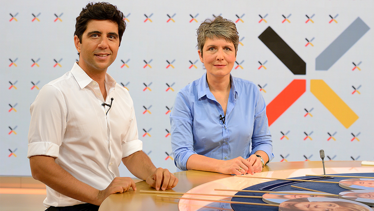 Editor-in-Chief Ines Pohl and Presenter Jaafar Abdul-Karim – DW – 06/27 ...