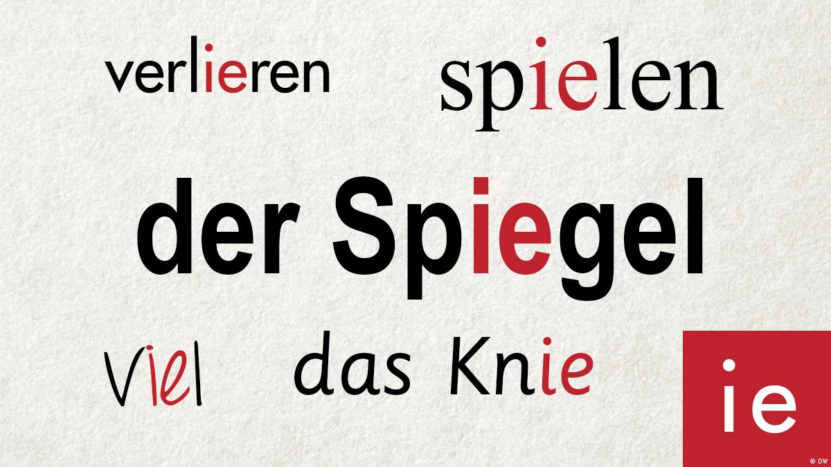 Welches Bild passt zu dem Wort? | ie | DW Deutsch Lernen