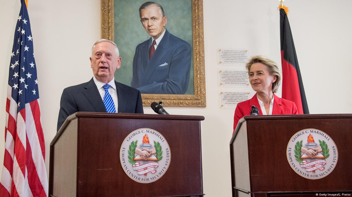 US, German defense chiefs meet, reconfirm ties – DW – 06/28/2017