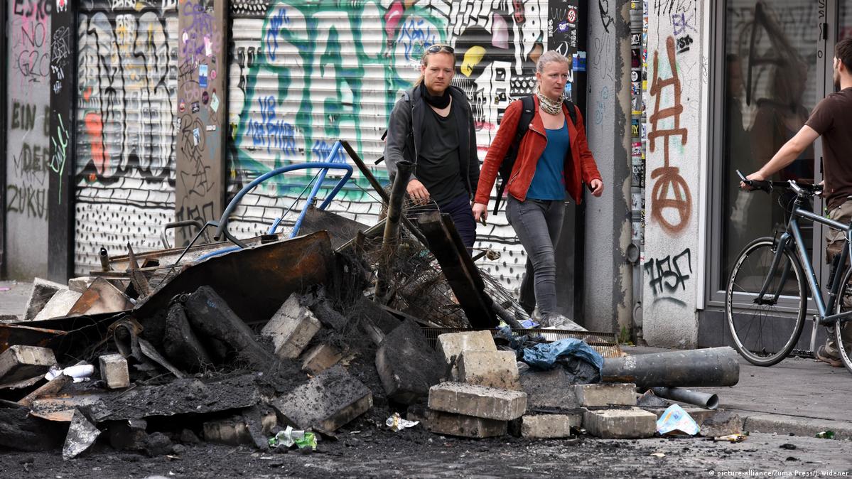 Germany asks for EU help after G20 protests – DW – 07/11/2017