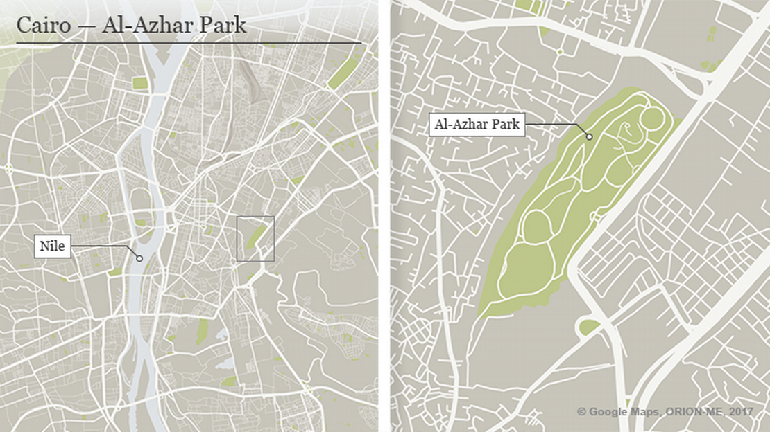 Al Azhar Garden Map | Fasci Garden