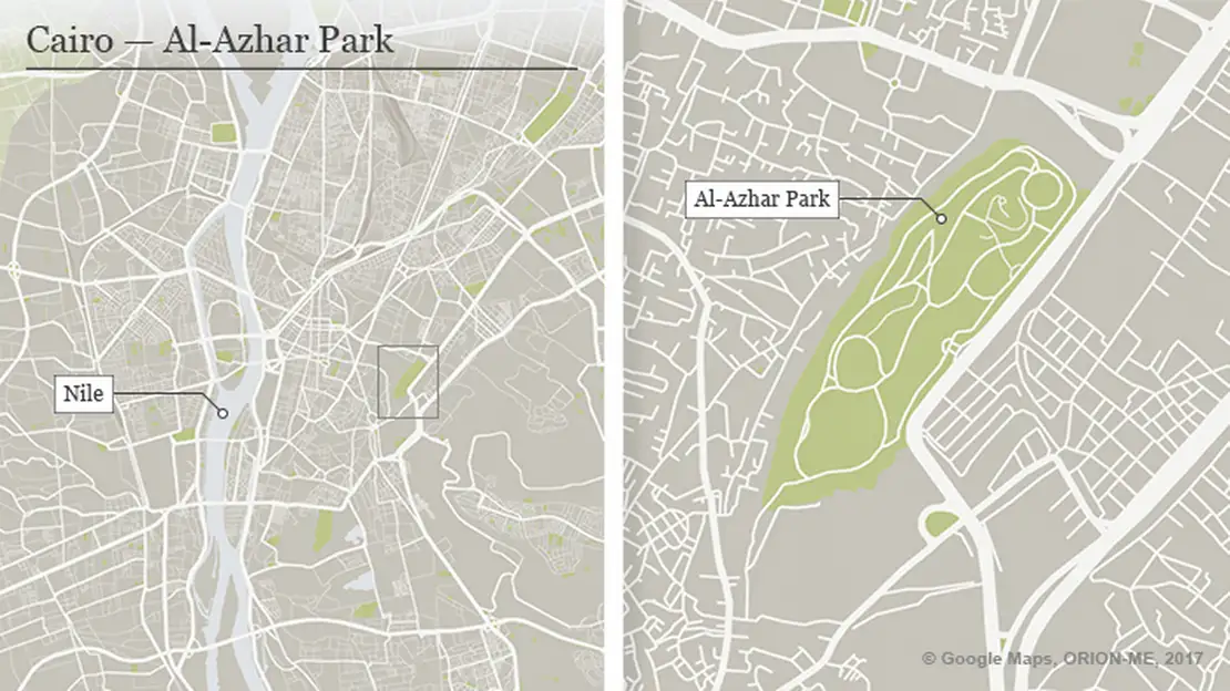 Al Azhar Garden Map | Fasci Garden