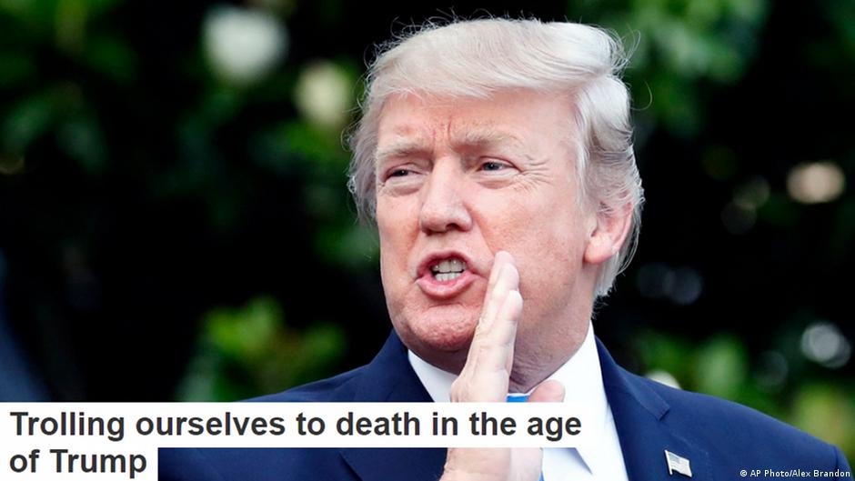 Trump and his fame as an internet troll | DW Global Media Forum | DW ...