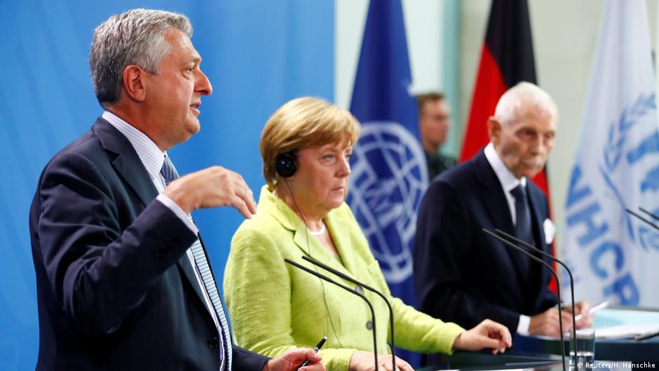 Angela Merkel meets UN refugee, migration heads – DW – 08/11/2017