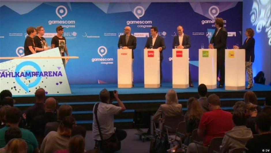 The German election campaign at Gamescom – DW – 08/28/2017