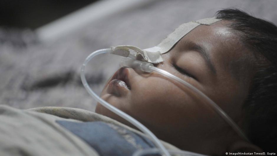 Dozens of children die in India hospital