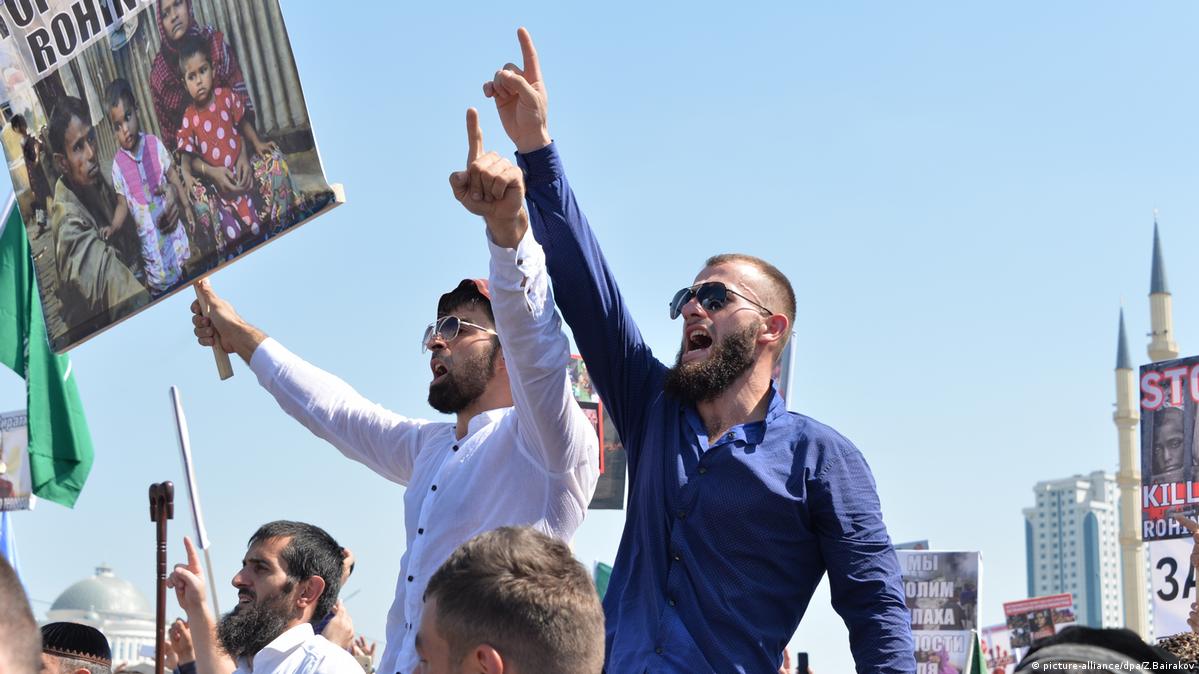 Chechnya protests for Rohingya Muslims – DW – 09/06/2017