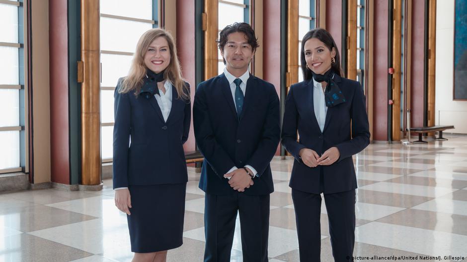 UN guides get a new wardrobe