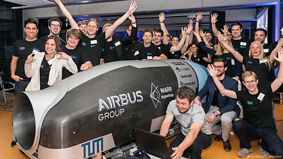 Munich students top the Hyperloop contest – DW – 10/10/2017