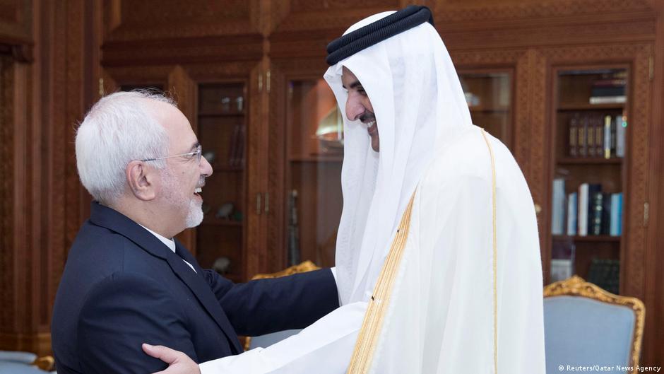 Iran and Qatar officials discuss boosting ties amid boycott