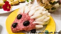 Sculptures of raw meat and other weird German foods