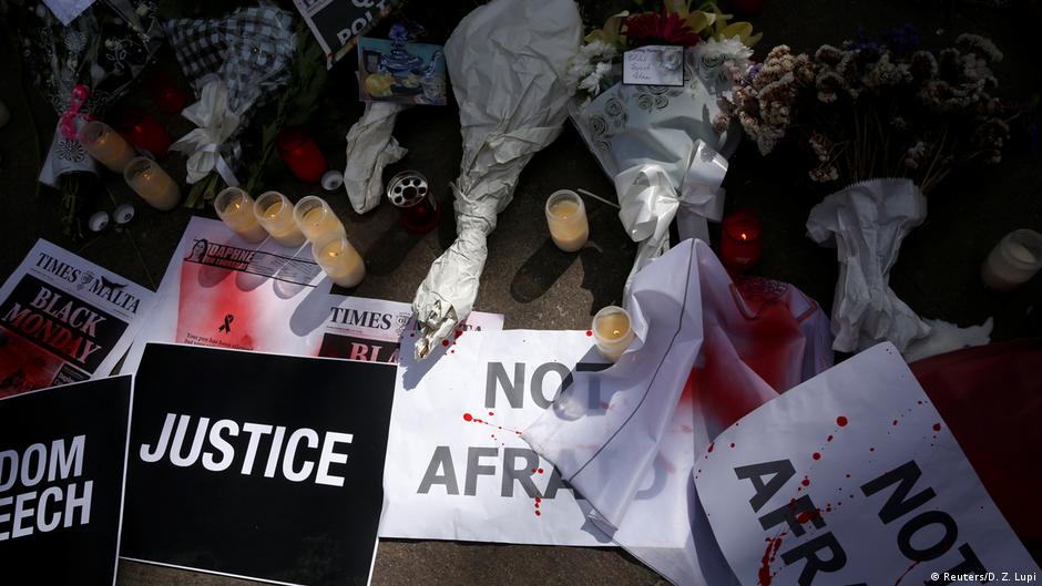 Malta offers 1 million euro reward in journalist's murder – DW – 10/21/2017