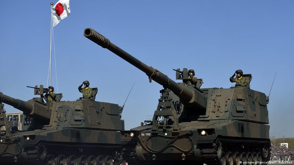 Japan approves record defense budget – DW – 12/22/2017