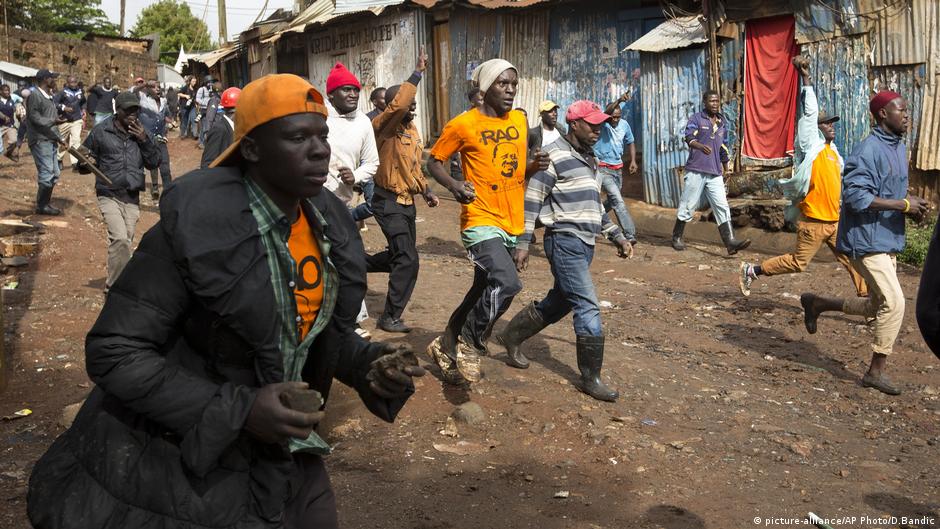 Protests and violence mar Kenyan election