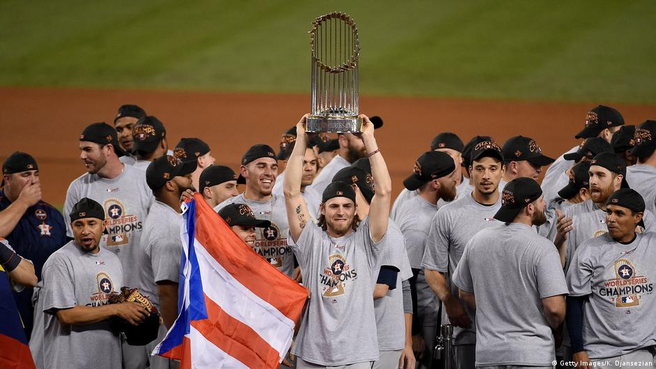 Houston Astros win baseball World Series