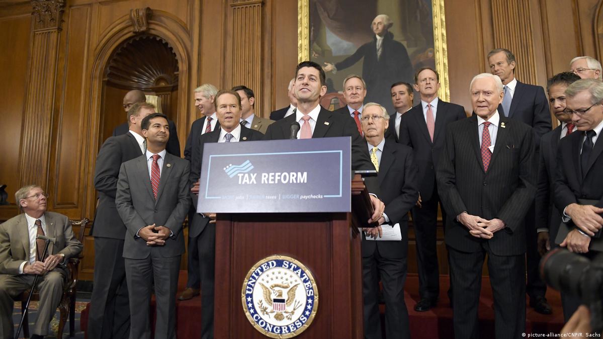 US House passes Trump tax reform