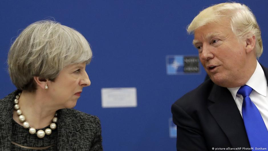 UK: Trump's far-right Twitter posts spark outrage – DW – 11/30/2017