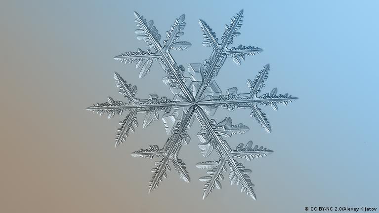 The shapes of a snowflake – DW – 12/12/2017