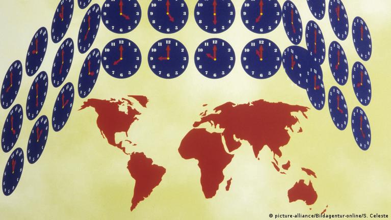 Unusual time zones around the world