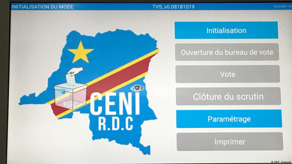 En RDC, une machine pour voter ! – DW – 27/12/2017