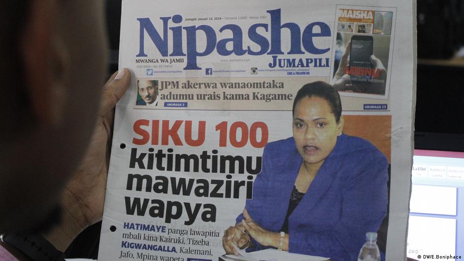 Tanzania: Nipashe Jumapili lajifungia lenyewe – DW – 16.01.2018