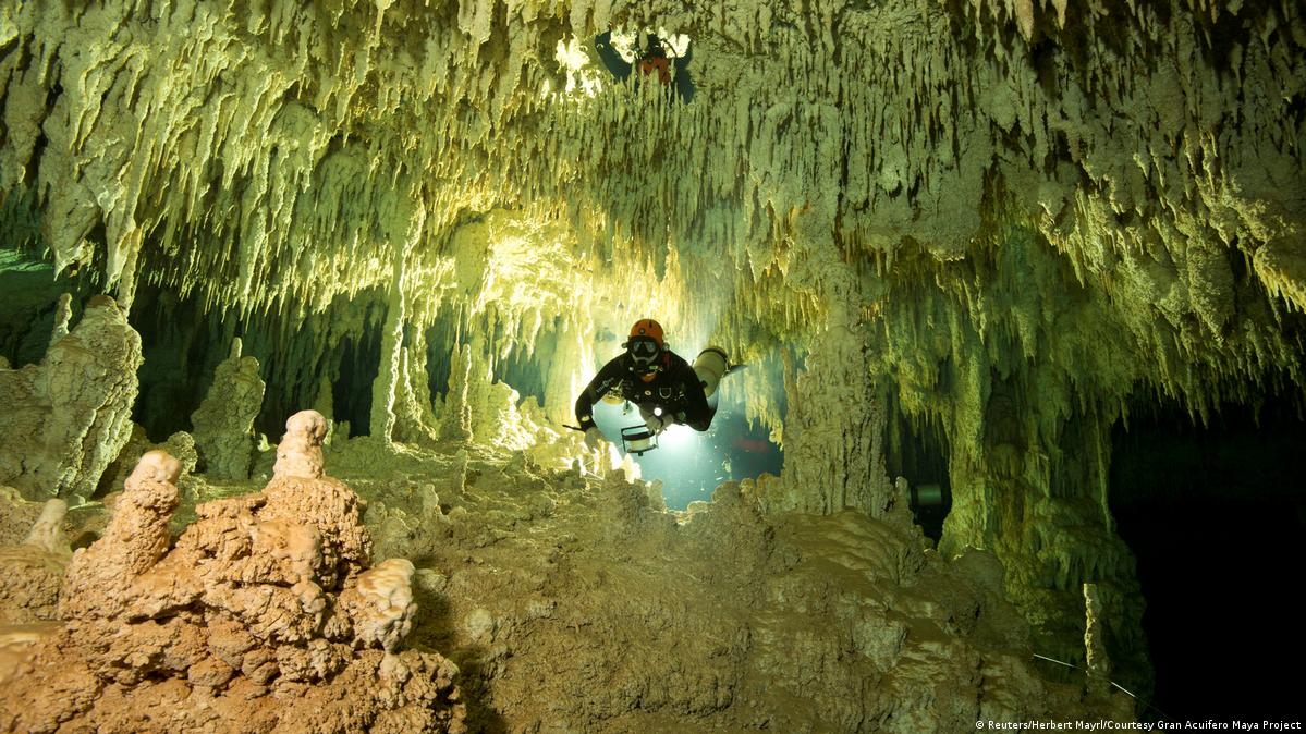 Cave diver explores nature's mysteries