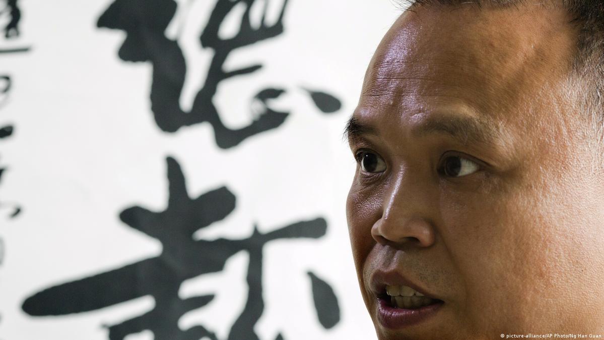 Detenido abogado chino de derechos humanos Yu Wensheng
