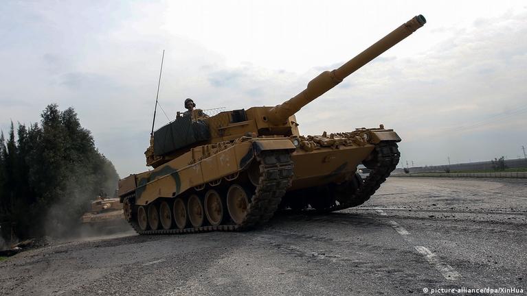 Uproar in Germany over Leopard tanks in Syria