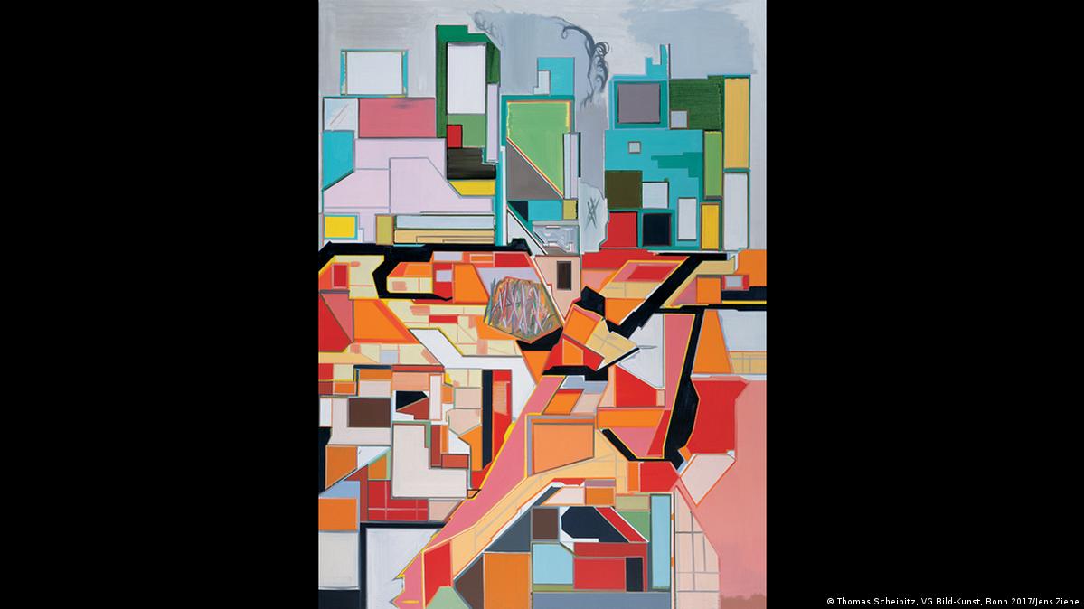 German artist Thomas Scheibitz astonishes with art – DW – 02/01/2018