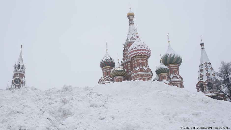 Record snowfall hits Moscow – DW – 02/05/2018