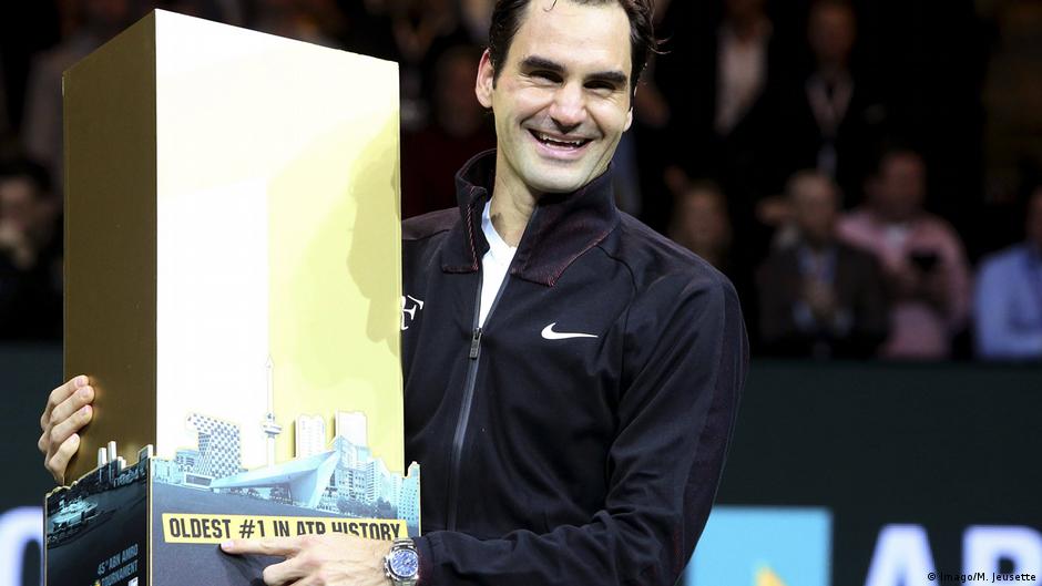 Roger Federer makes history as oldest ever men's No.1 – DW – 02/16/2018