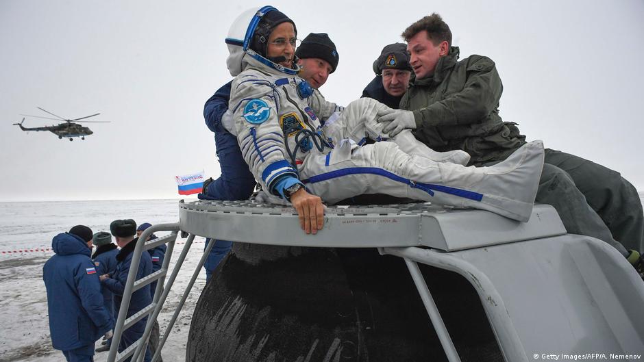 US and Russian ISS crew safely back to Earth