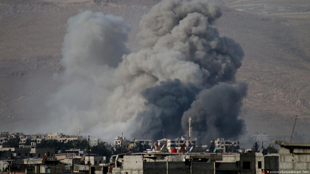 Regime forces advance in Syria's Ghouta – DW – 03/04/2018