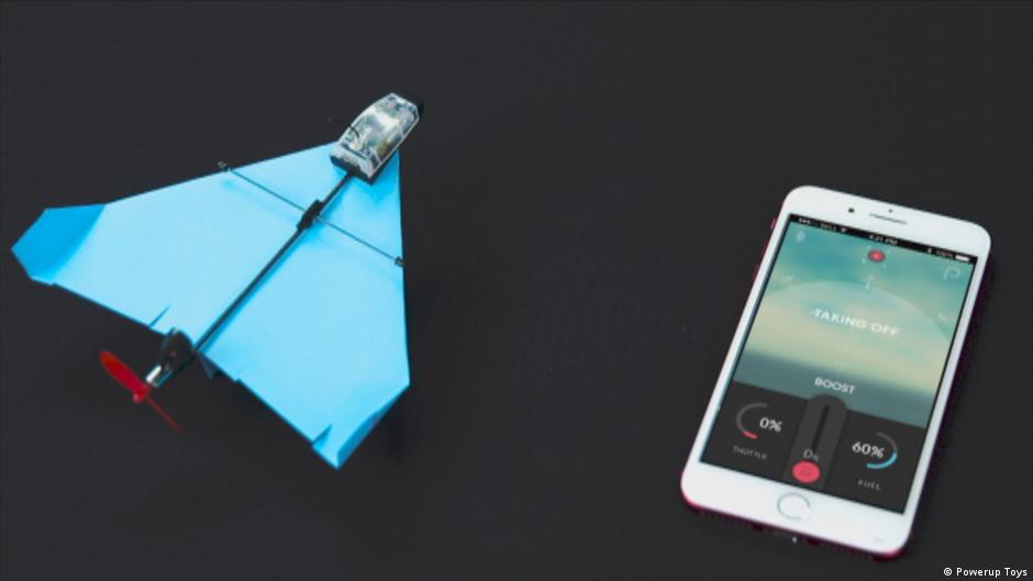 Paper airplanes go high-tech