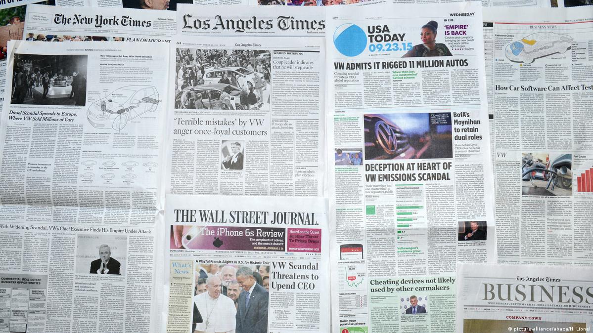 US media merger to create newspaper giant – DW – 08/06/2019