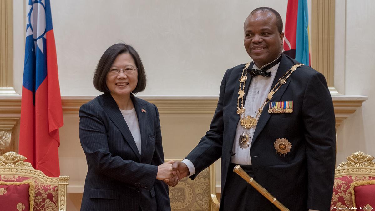 Presidente de Taiwan visita Suazilândia