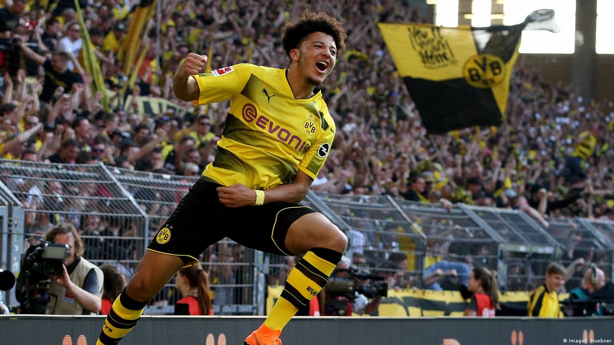 Bundesliga: Sancho signals his arrival at Borussia Dortmund – DW – 04 ...