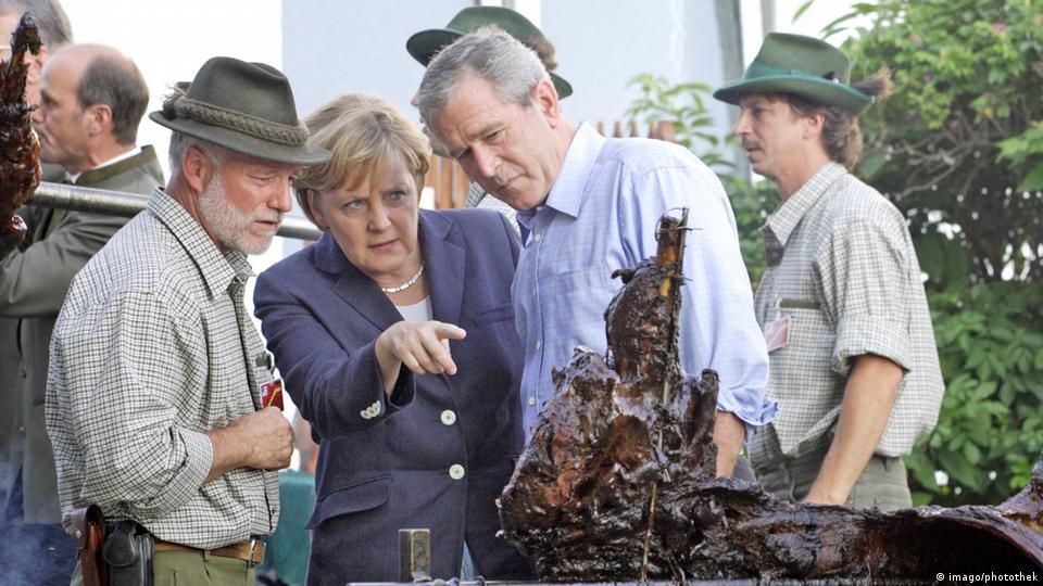 Interview: George W. Bush reflects on Angela Merkel's legacy