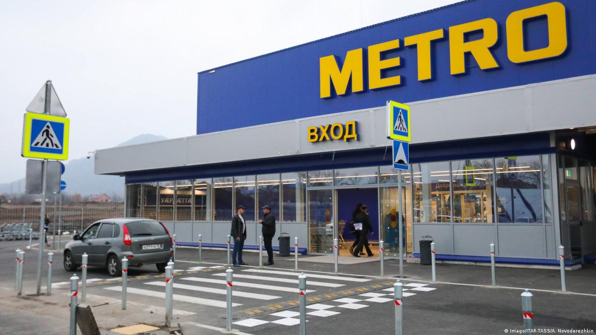 Kiev rotula rede alemã Metro como "patrocinadora da guerra"