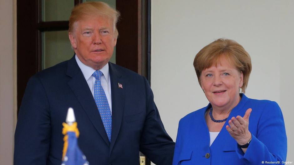 When Angela Merkel met Donald Trump – DW – 04/27/2018