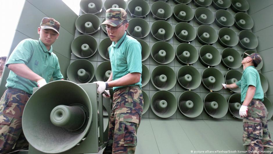 South Korean loudspeakers silenced for good – DW – 04/30/2018