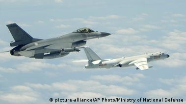 US warns China after bombers fly over Taiwan airspace