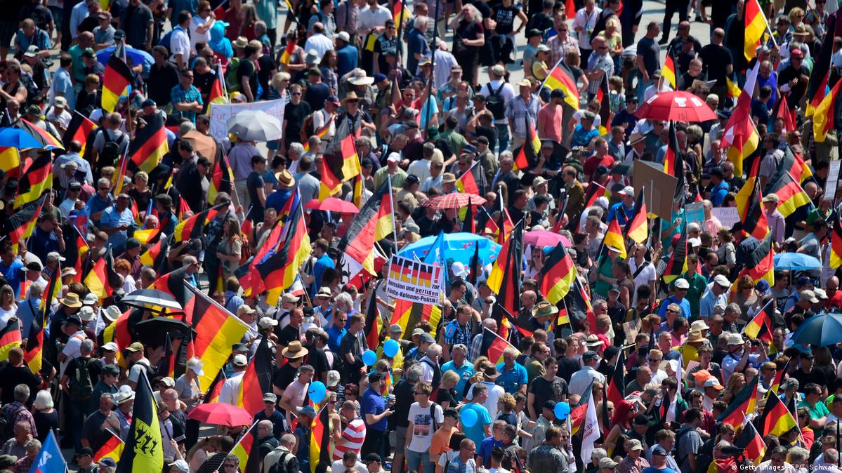AfD outnumbered 4-1 in Berlin demo – DW – 05/27/2018