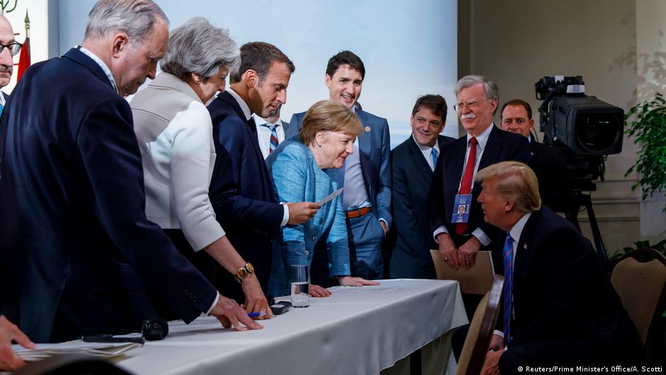 G7 summit pictures: One scene, five different viewpoints