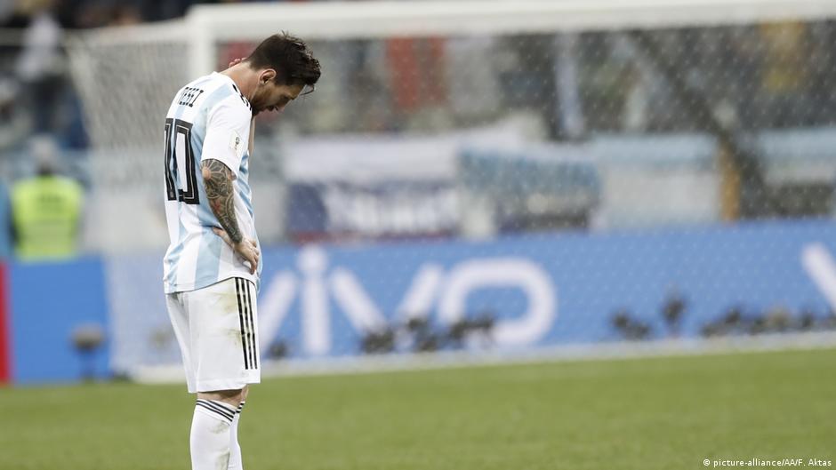 Lionel Messi: A cloud floating on the edge of the picture – DW – 06/22/2018