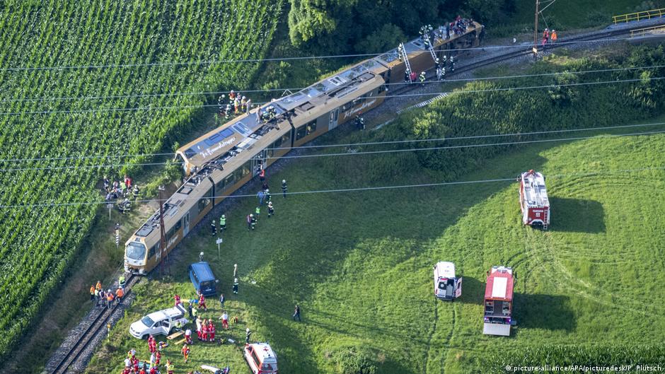 Austrian train crash leaves several injured – DW – 06/26/2018